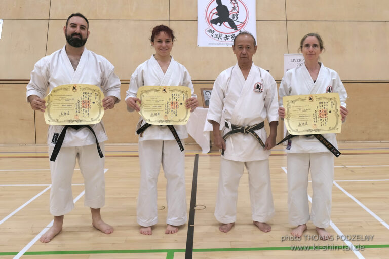 Kobudô Lehrgang mit Kaichô Hiroshi Akamine in Liverpool - August 2024 ...